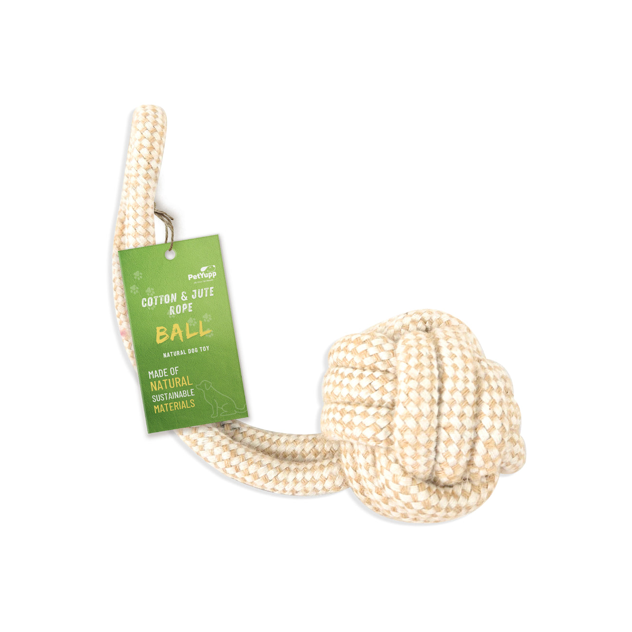 Cotton Jute Rope Toy - Rope Ball