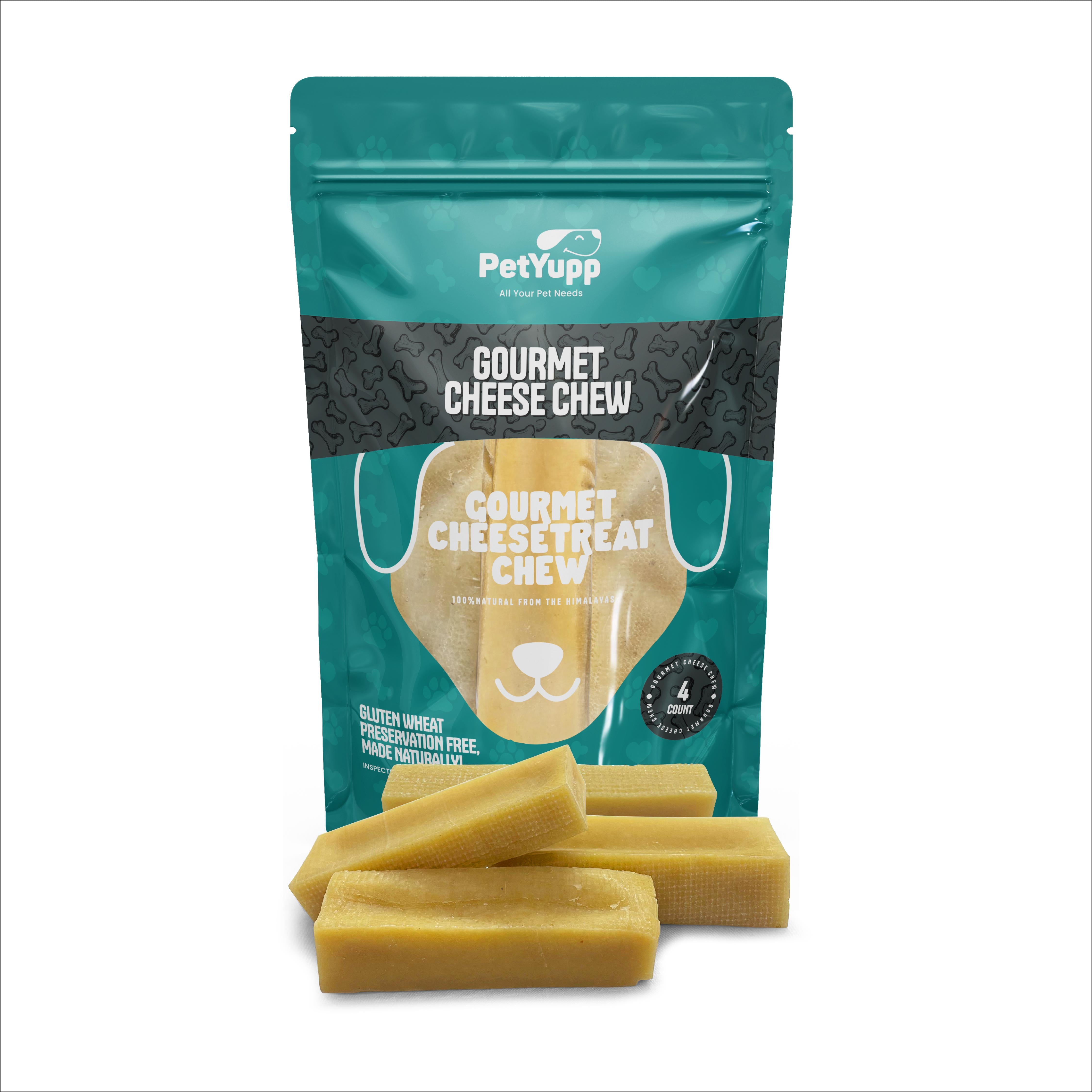 Himalayan Gourmet Cheese Chew - Pack of 4 - Small